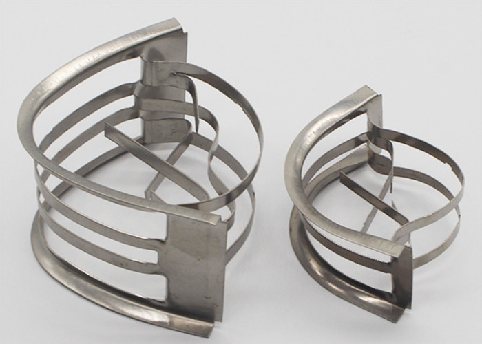 Ss304 สแตนเลสคาร์บอน โลหะ Tower Packing Pall แหวน 50 * 50 * 0.6 มม